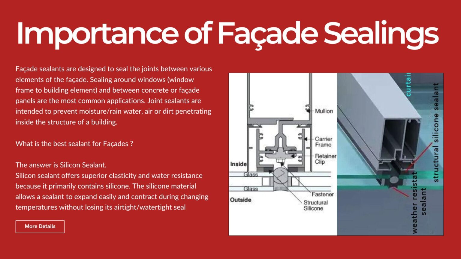 Importance of Façade Sealings - Pollent Business Solutions